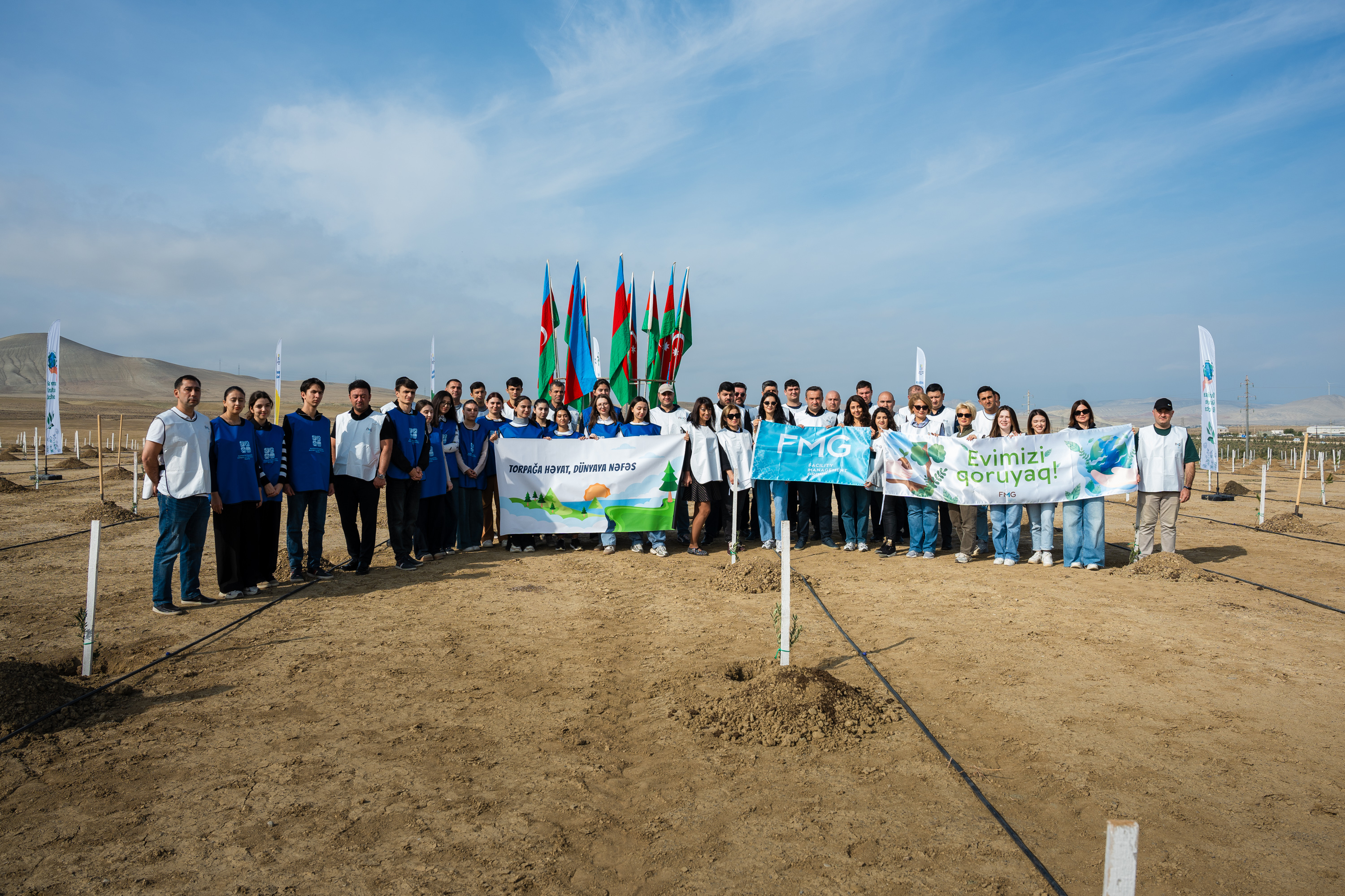 FMG took part in a tree planting campaign.